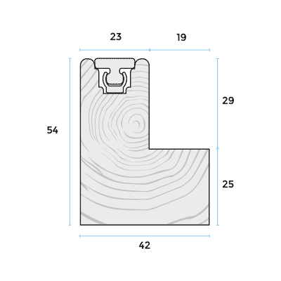 Framing Options - L Frame, Z Frame, T- Post, Face Fit System